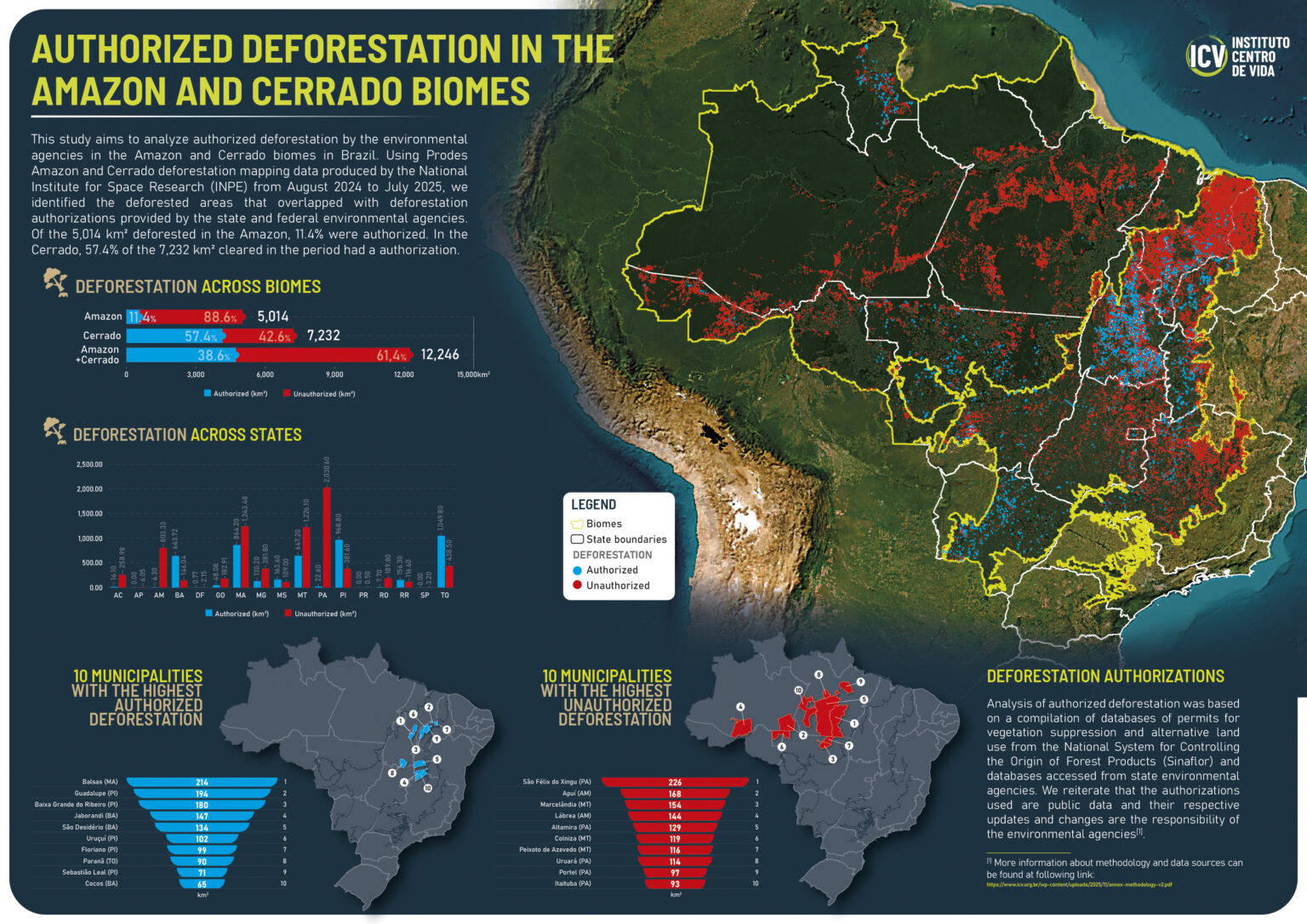Unauthorized Deforestation continues to be the norm in the Brazilian ...